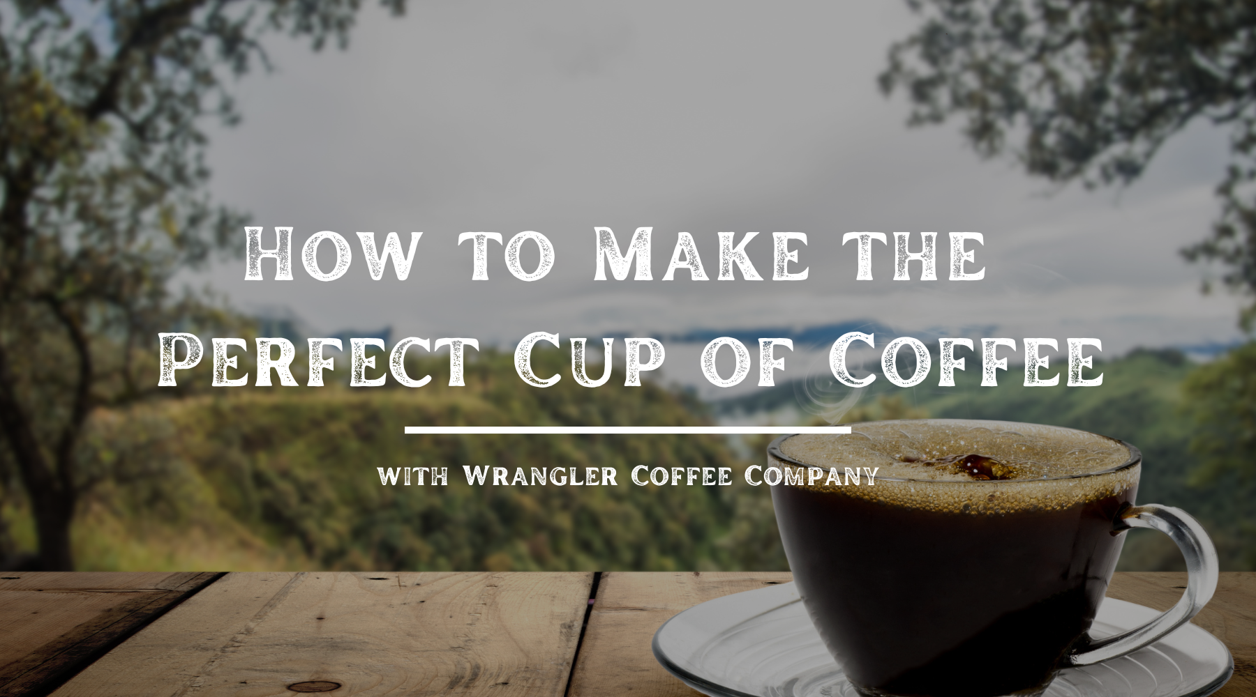 How to Make the Perfect Cup of Coffee